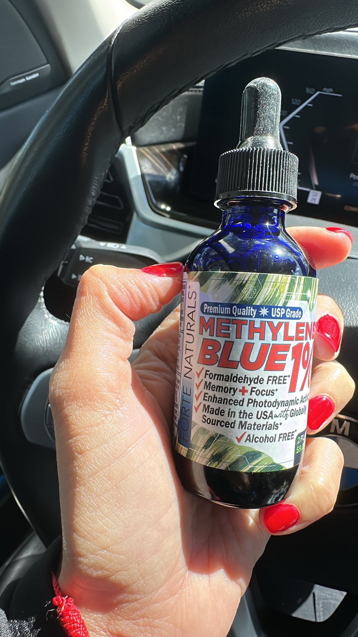 METHYLENE BLUE Pharmaceutical Grade USP 1% Liquid Drops 2 oz 59 mL ...